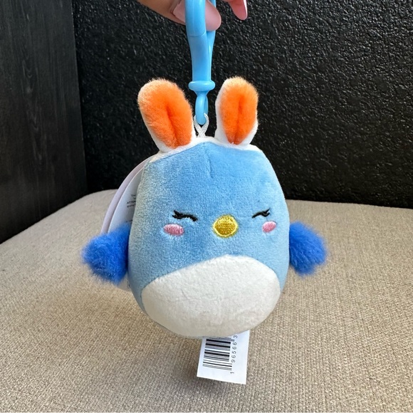 Squishmallows | Toys | 3 Bebe The Bluebird Clip Squishmallows Nwt ...